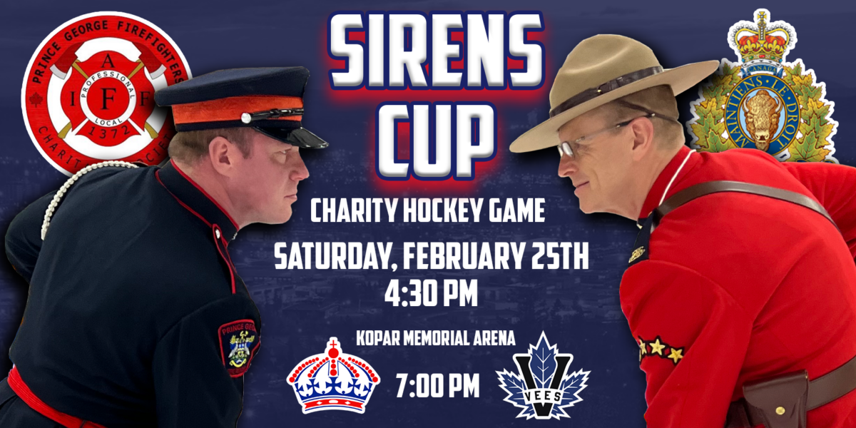 Kopar Memorial Arena to host inaugural Sirens Cup Charity Hockey Game ...